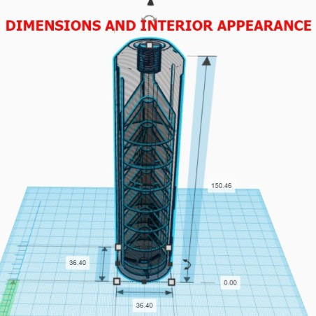 Prijs: €22.00 - Artemis Snowpeak PP750 Moderatoradapter 1 2 UNF